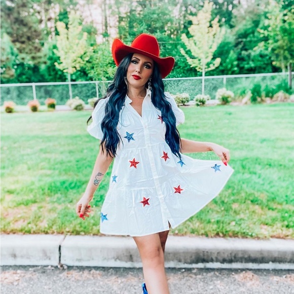 Dresses | Americana Dress | Poshmark